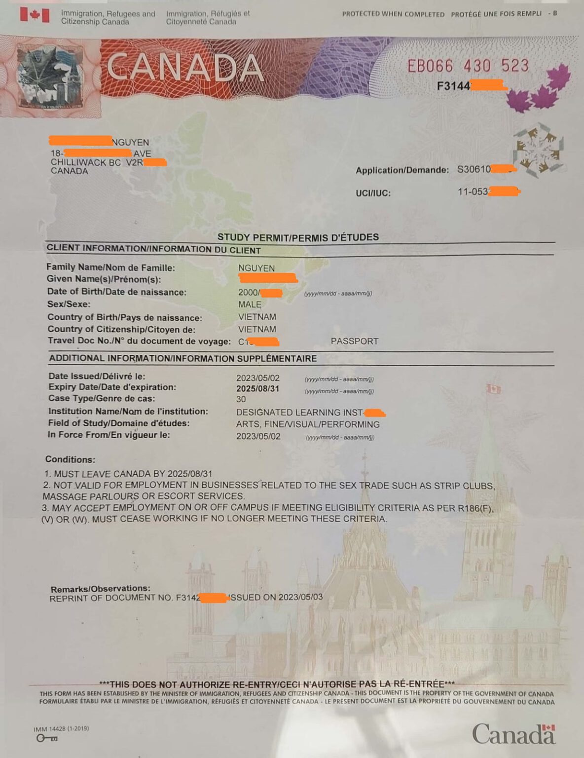 Xin Study Permit & Visa - Visas To Canada